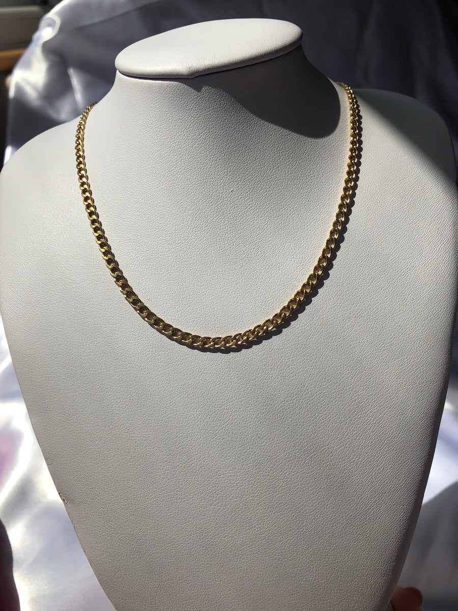 Curb chain – Icegold by Vee